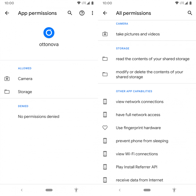 Our Android App’s Permissions Explained – ottonova.tech